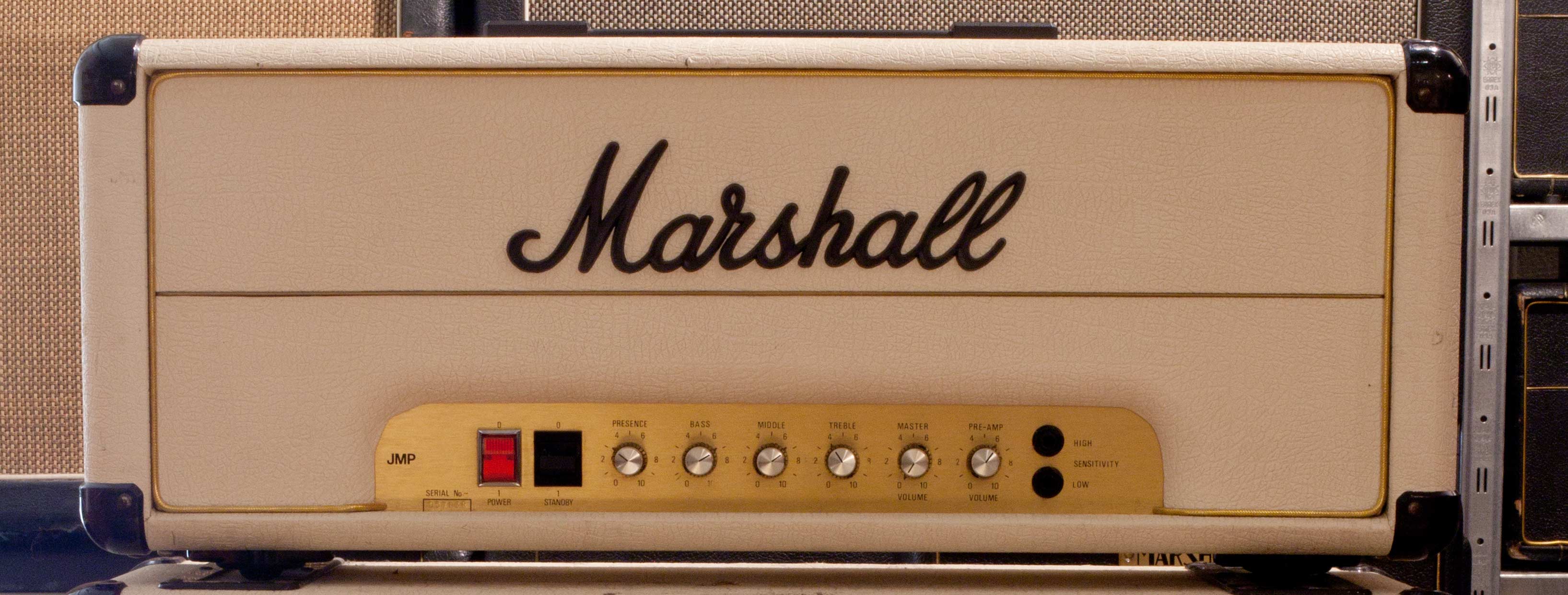 Marshall JMP Halfstack White 1983 - Gitarren Total
