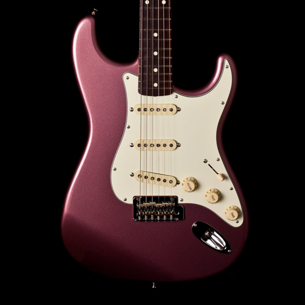 Fender Stratocaster Hybrid Burgundy Mist Metallic - Gitarren Total