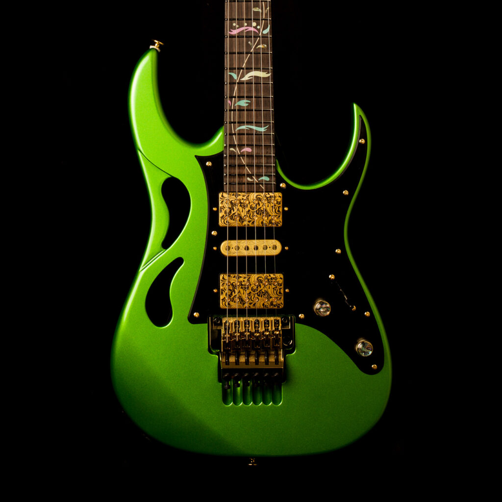 Ibanez Prestige PIA3761 Steve Vai Envy Green Limited Edition - Gitarren ...